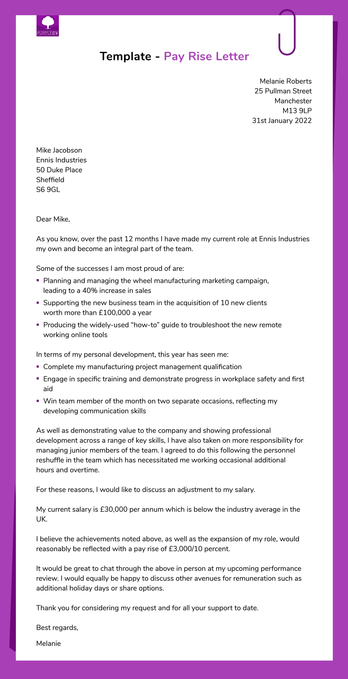 How To Ask For A Pay Rise A Comprehensive Guide PurpleCV